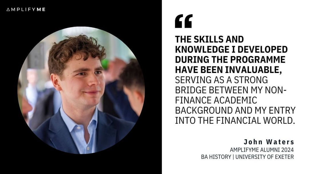From History Student to Finance Professional | AmplifyME